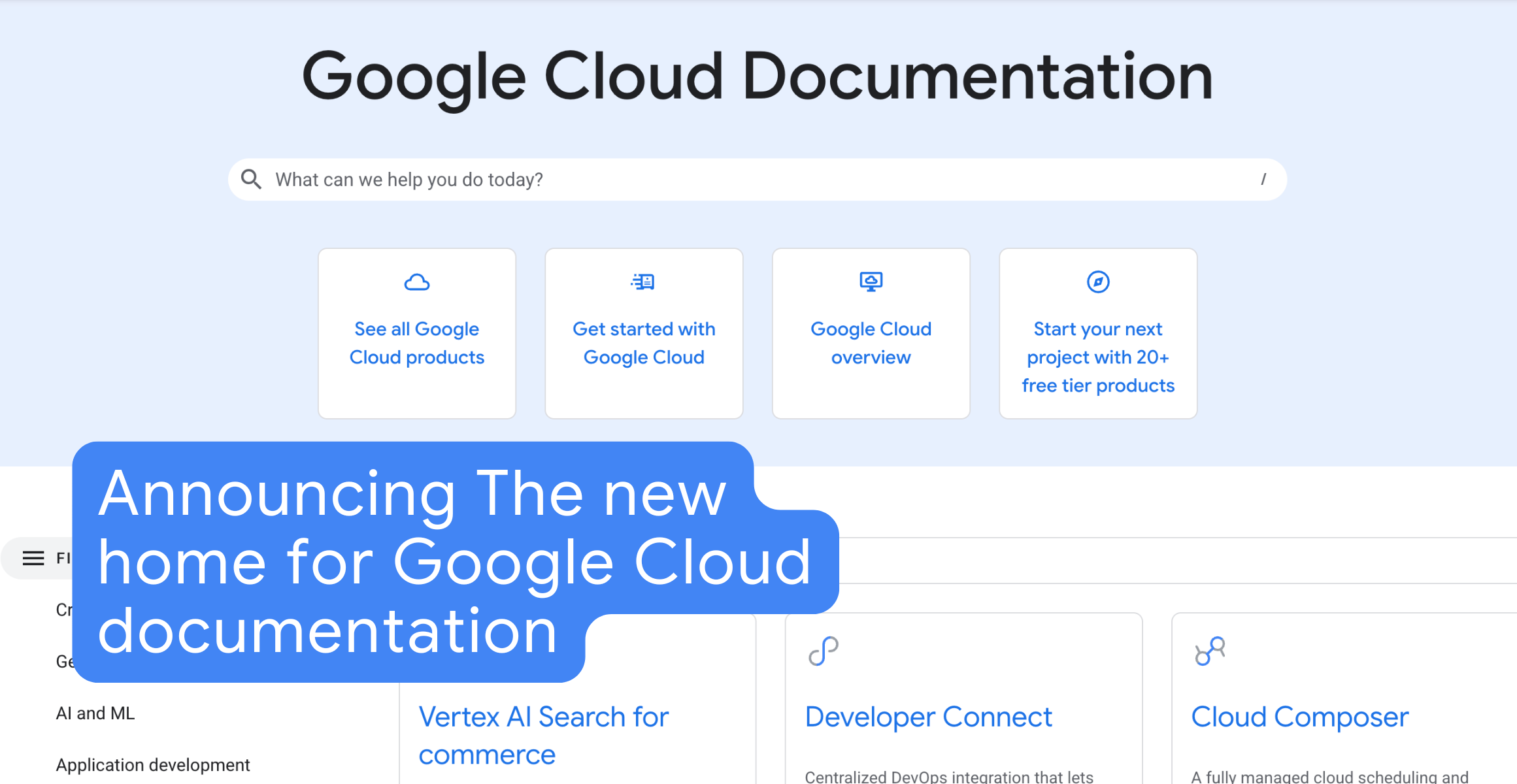 Google Cloud Documentation